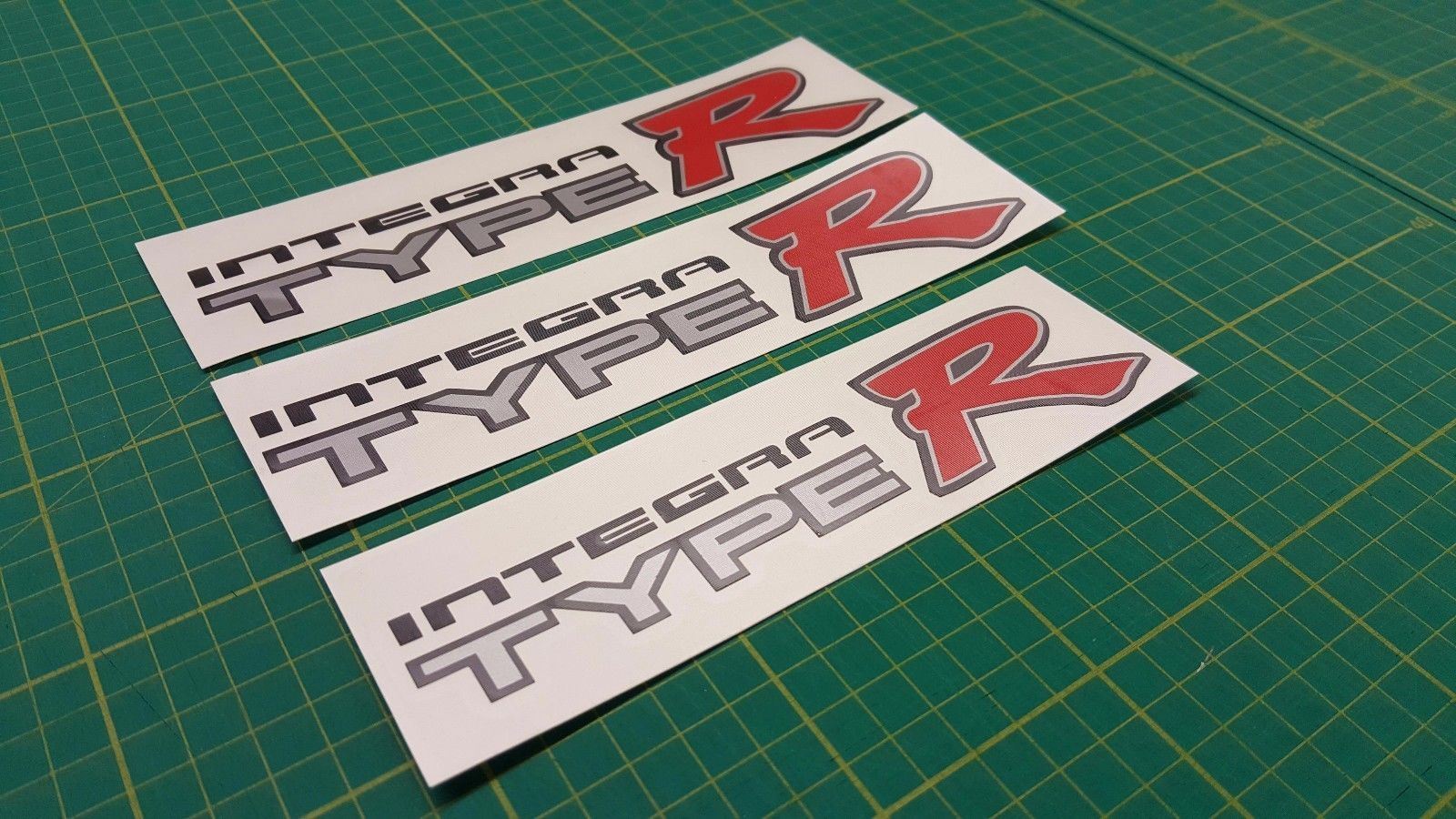 Zen Graphics - Honda Integra Type R DC2 side and rear Decals / Stickers