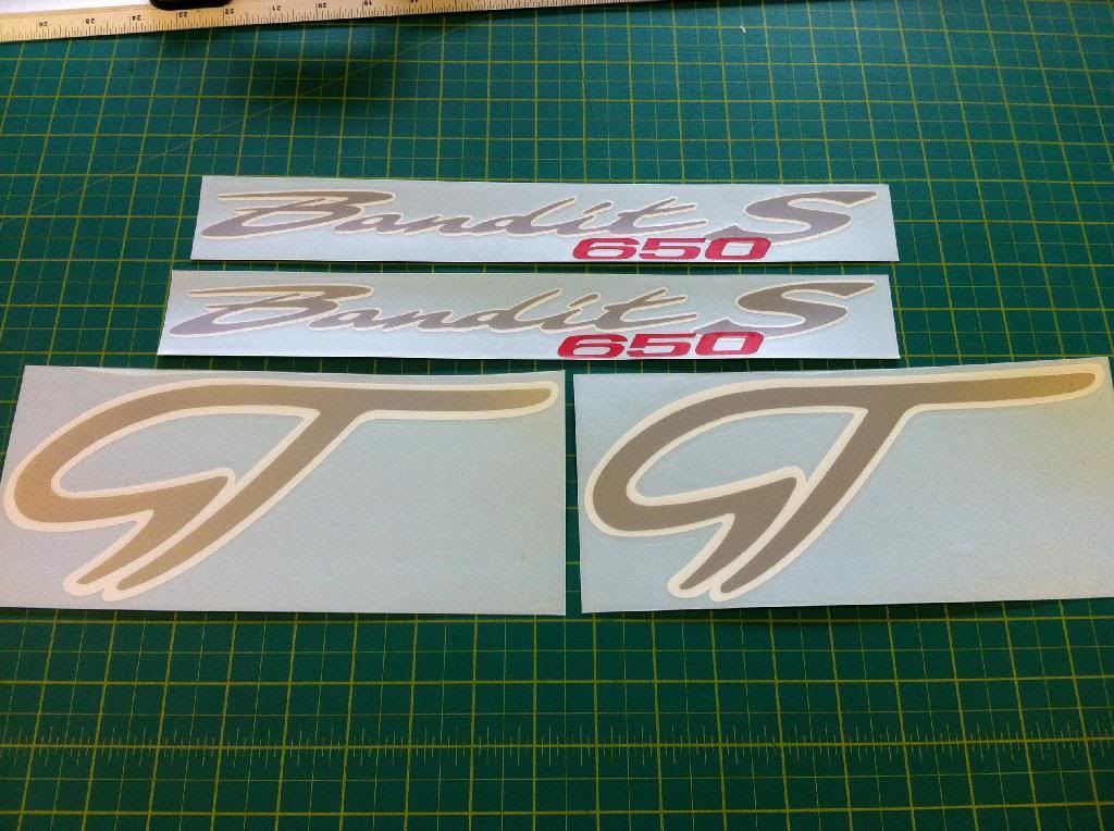 Zen Graphics - Suzuki Bandit 650 S GT Decals Stickers