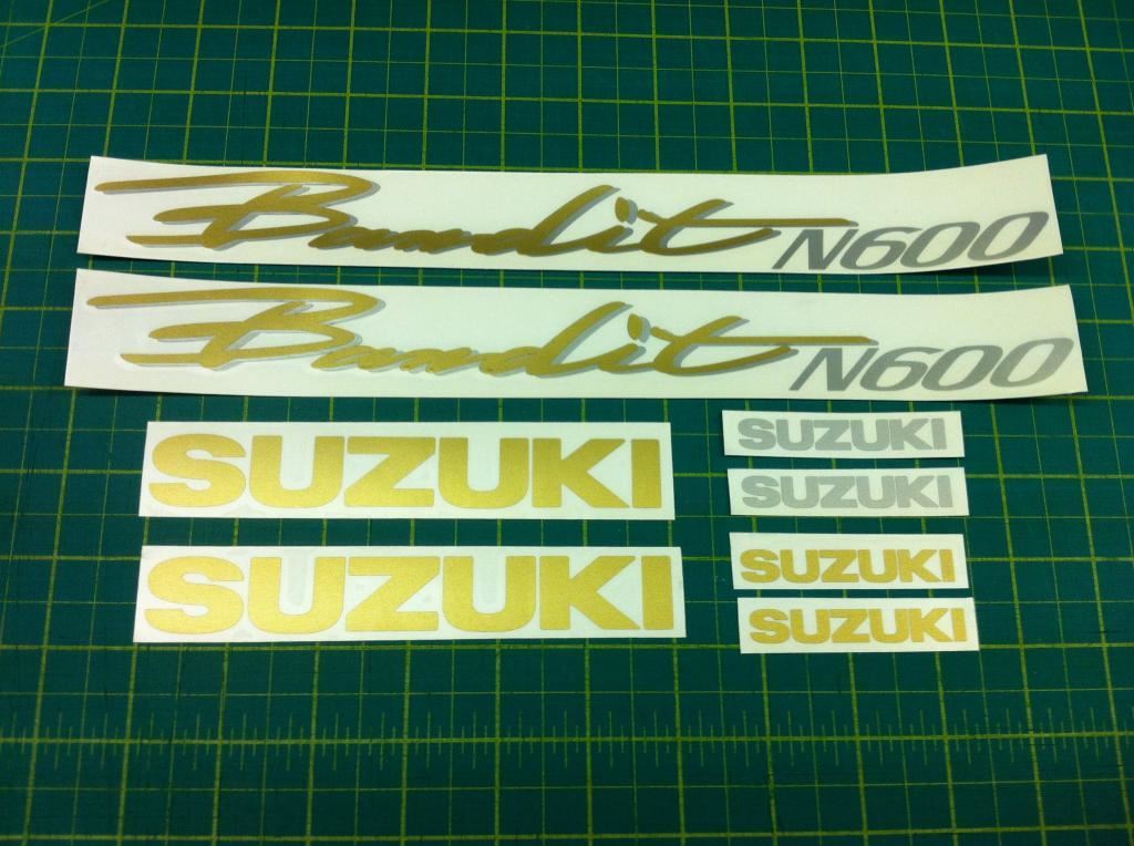 Zen Graphics - Suzuki Bandit N600 replacement Decals / Stickers