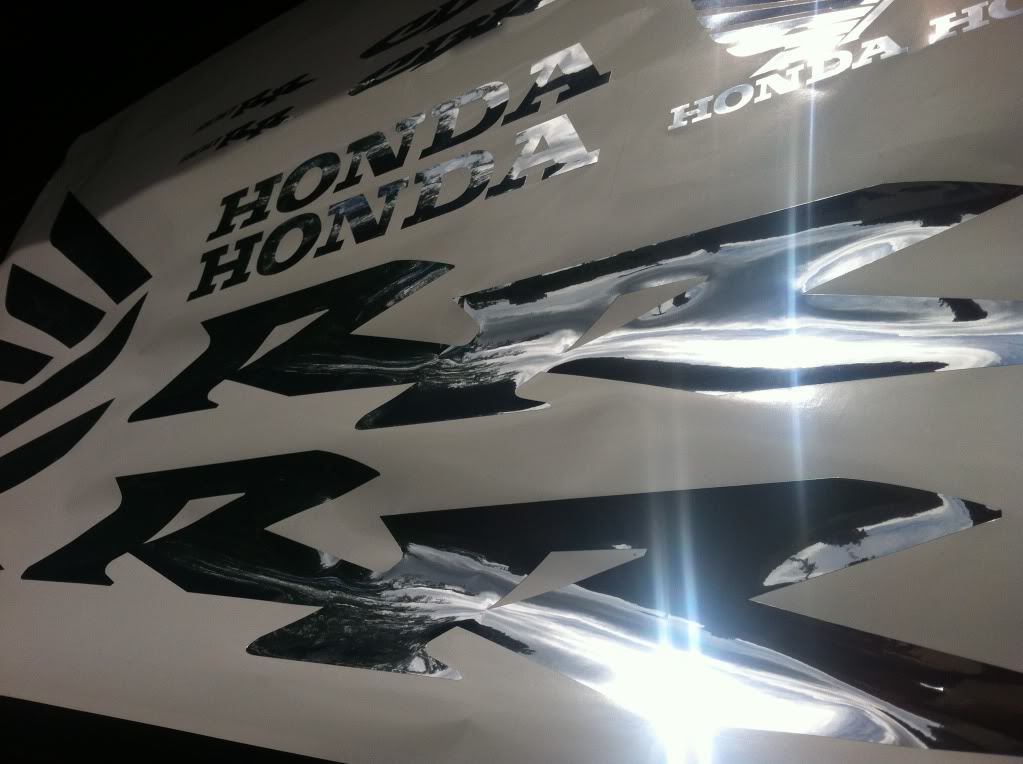 Zen Graphics - Honda CBR 900RR Decals / Stickers - Chrome