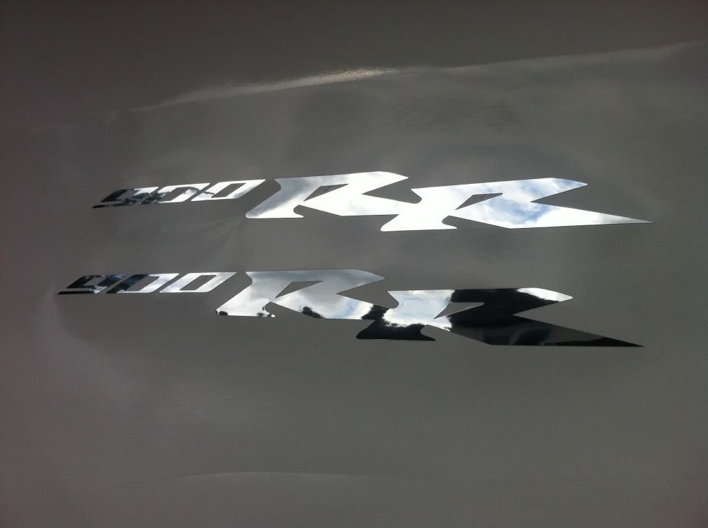 Zen Graphics - Honda CBR 900RR Decals / Stickers - Chrome