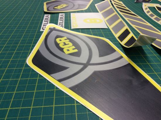 Zen Graphics - Gilera RCR 50 full replacement Decals / Sticker kit