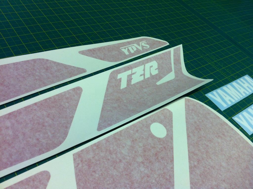 Zen Graphics - Yamaha TZR 125 1989 on Full Restoration Decals / Stickers