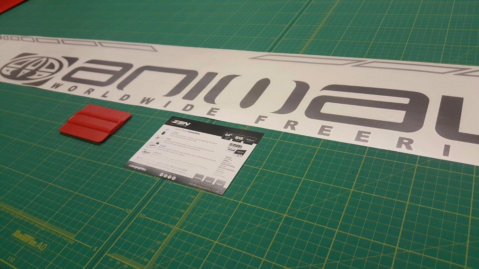 Zen Graphics - Mitsubishi L200 replacement rear Animal Graphic / Sticker