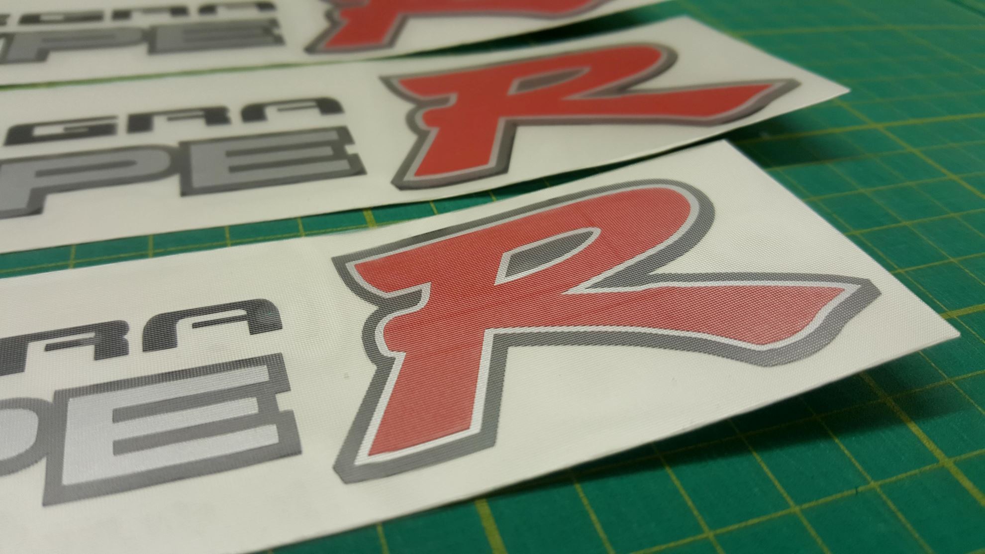 Zen Graphics - Honda Integra Type R DC2 side and rear Decals / Stickers