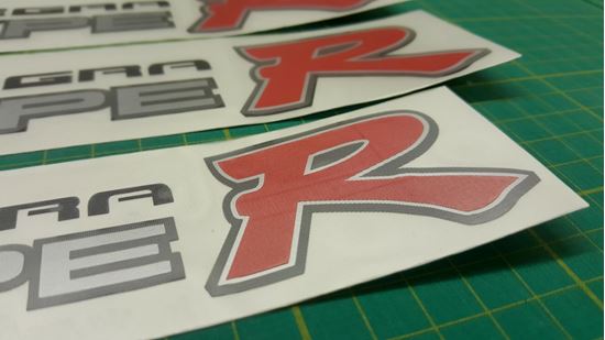 Zen Graphics - Honda Integra Type R DC2 side and rear Decals / Stickers