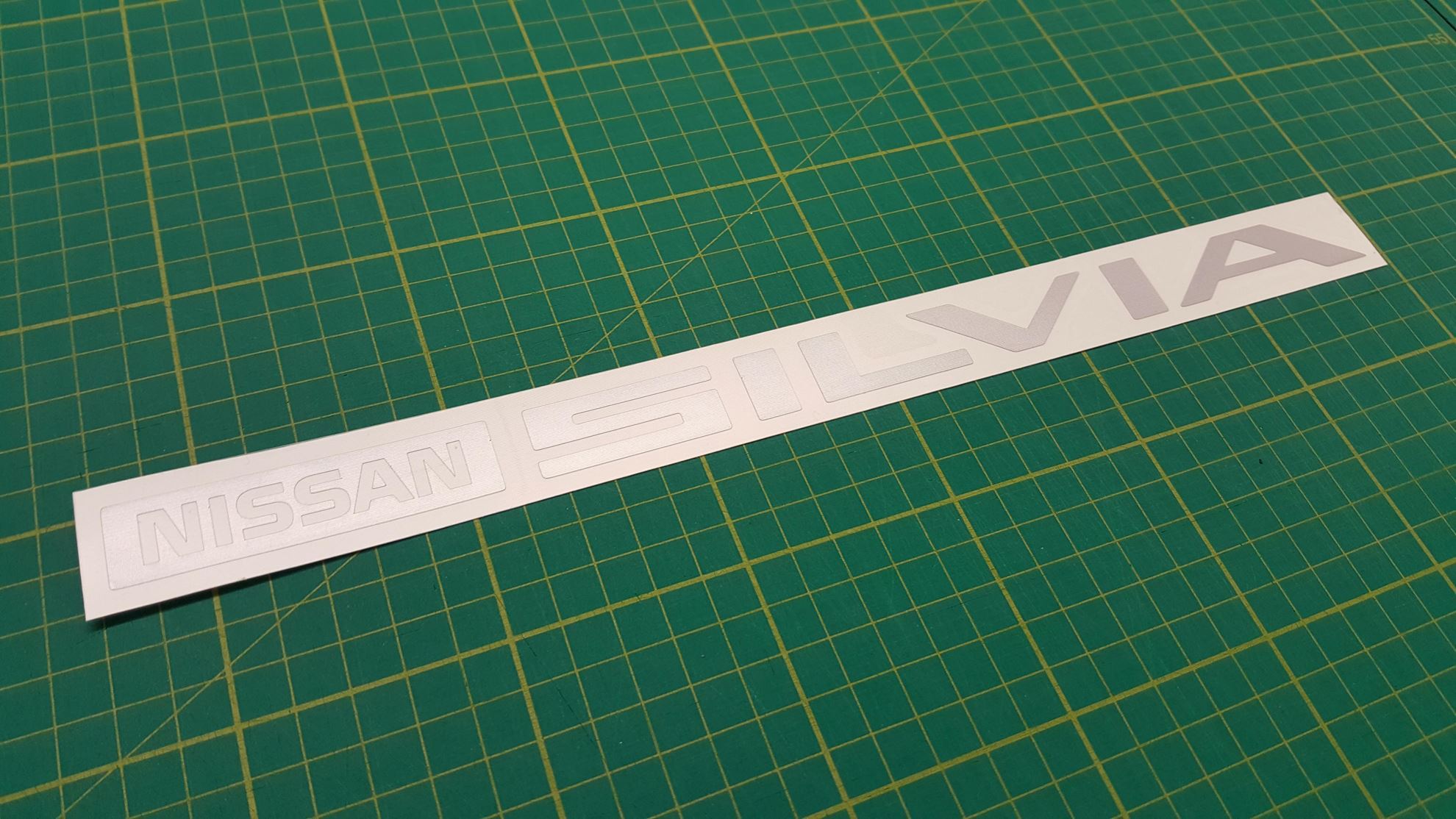 Zen Graphics - Nissan Silvia S12 replacement rear Decal / Sticker