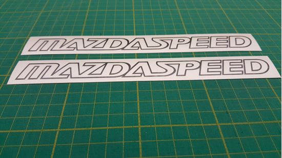 Zen Graphics - Mazda Speed Decals / Stickers