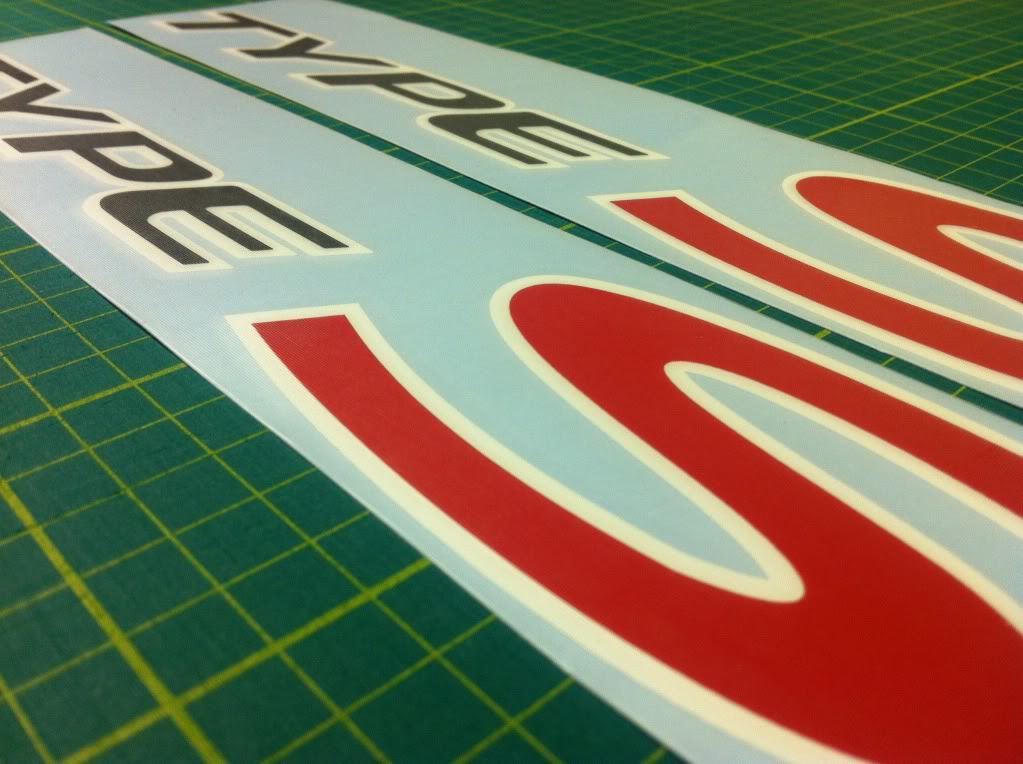 Zen Graphics - Honda Civic FN2 Type S GT replacement side Decals / Stickers