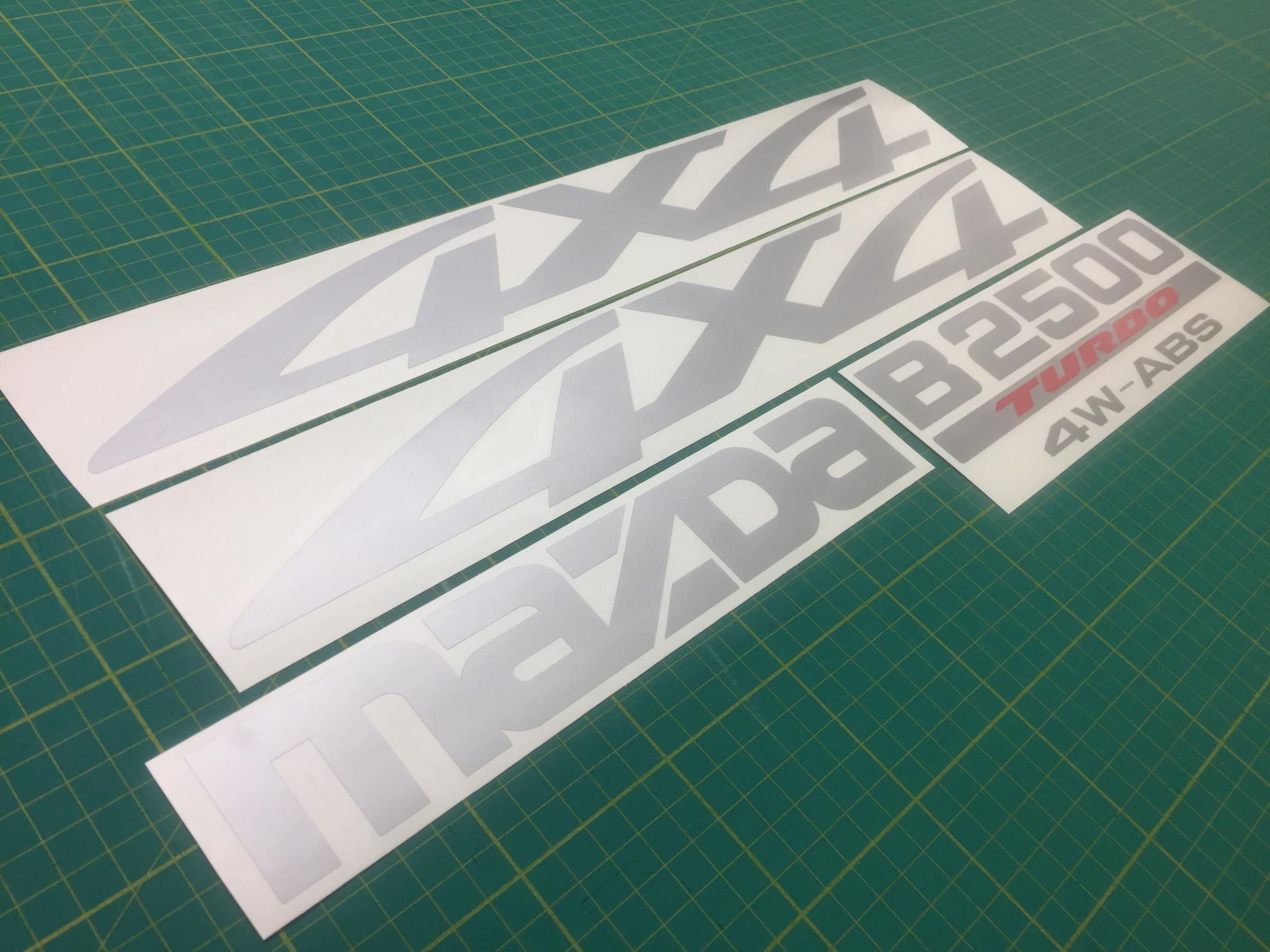 Zen Graphics - Mazda B2500 / BT-50 replacements Decals / Stickers