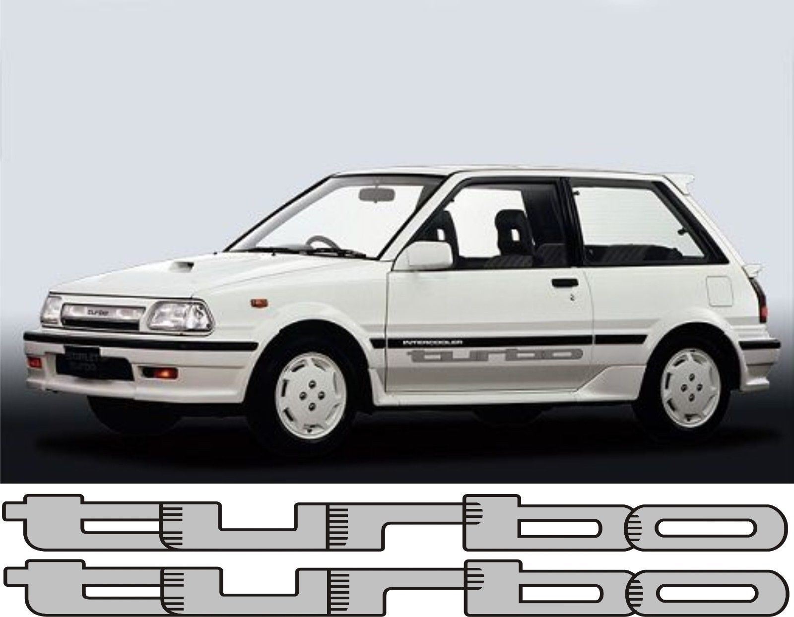 Zen Graphics - ep71 Turbo S / R replacement side door Decals / Stickers