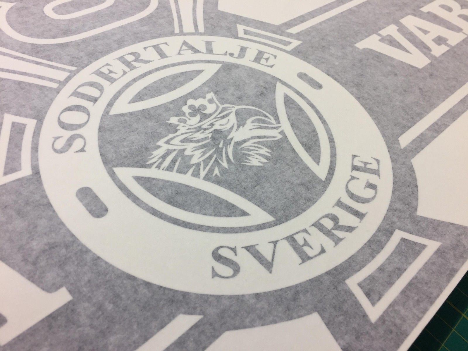 Zen Graphics - "Scania V8 Vabis" panel Decal / Sticker