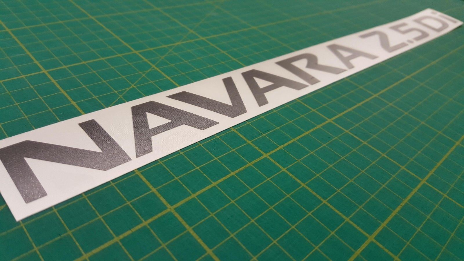 Zen Graphics - Nissan Navara D22 2.5 DI replacement rear Decal / Sticker