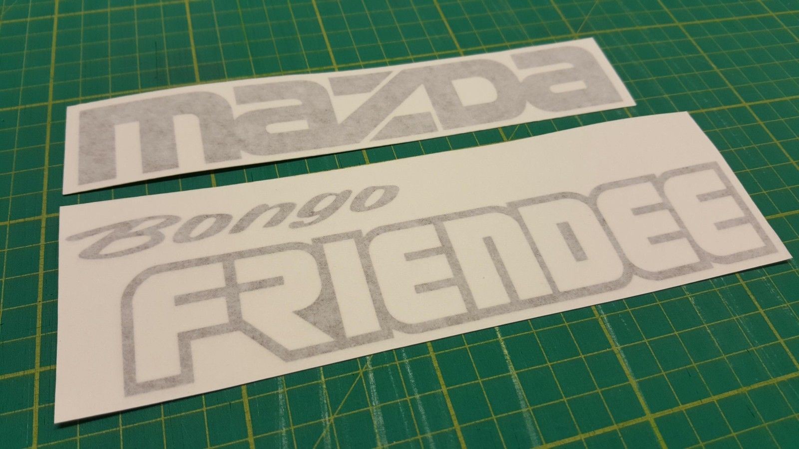 Zen Graphics - Mazda Friendee Bongo replacement rear Decals / Stickers