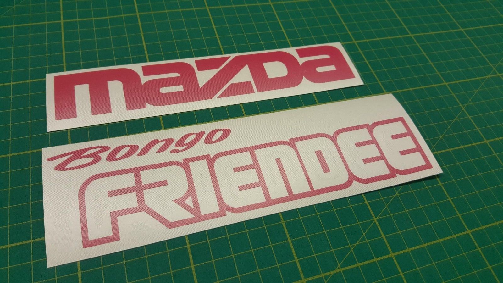 Zen Graphics - Mazda Friendee Bongo replacement rear Decals / Stickers