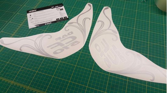 Zen Graphics - DAF CF Corner glass Graphics Decals / Stickers