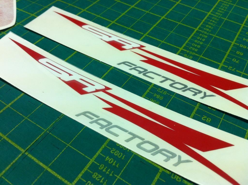 Zen Graphics - Aprilia SR 50R 2009 Factory Replacement Decals / Stickers