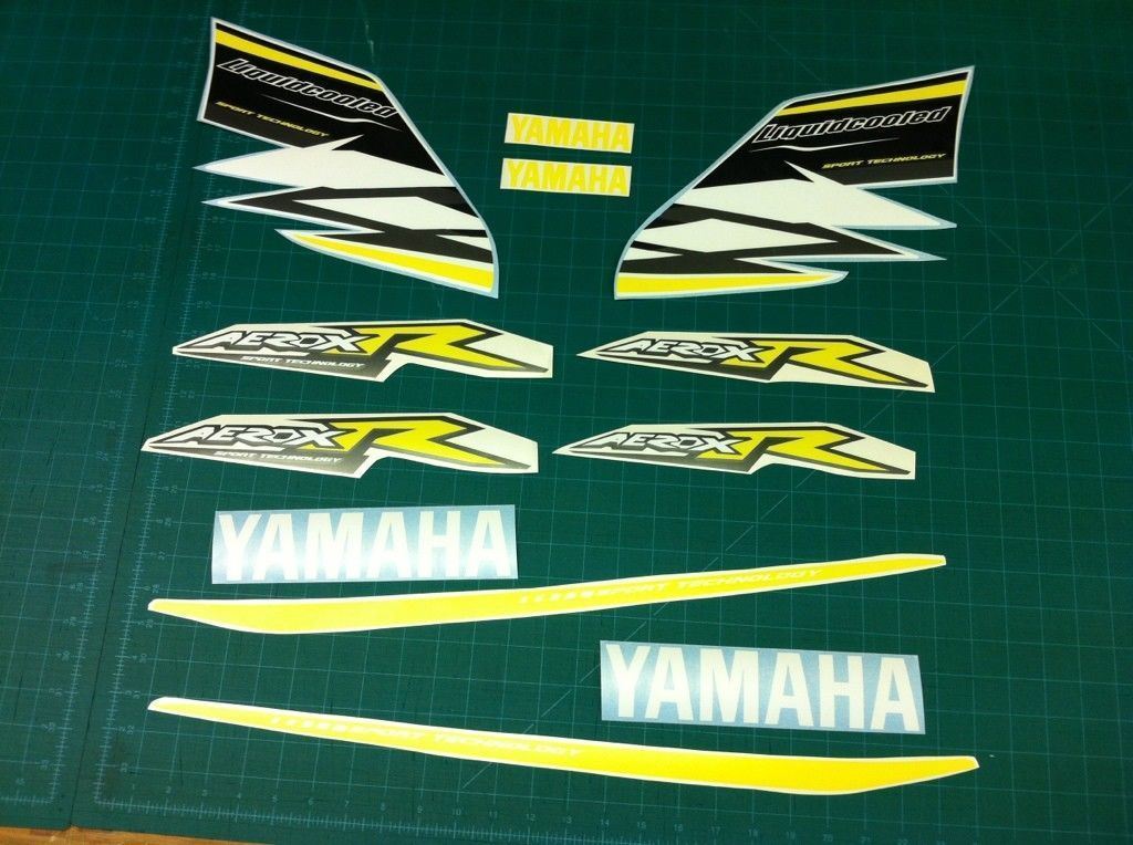 Zen Graphics - Yamaha Aerox R Sport Technology replacement Decals ...