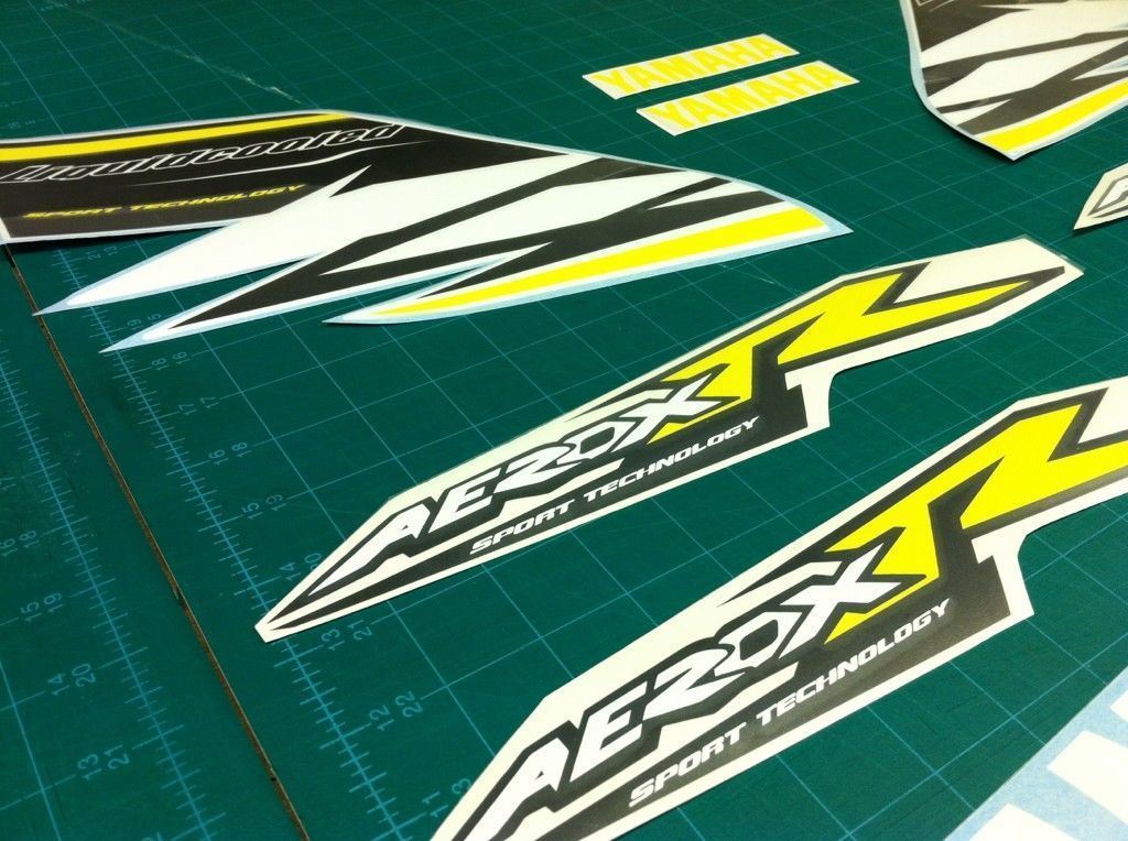 Zen Graphics - Yamaha Aerox R Sport Technology replacement Decals ...