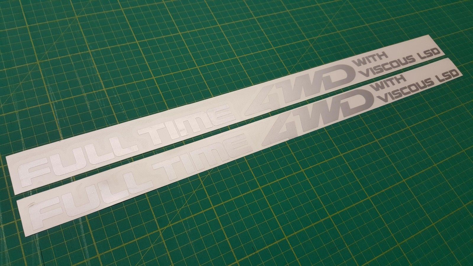 Zen Graphics - Mazda Familia 323 GT-R, GT-X replacement side Decals ...