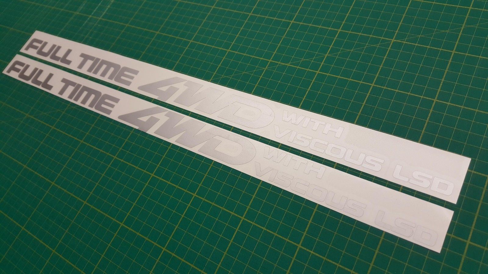 Zen Graphics - Mazda Familia 323 GT-R, GT-X replacement side Decals ...