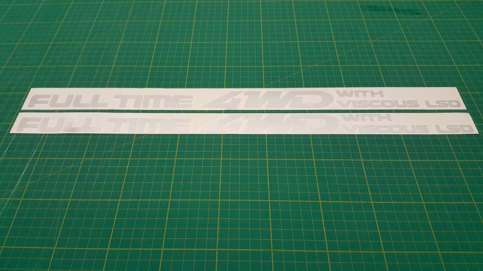 Zen Graphics - Mazda Familia 323 GT-R, GT-X replacement side Decals ...