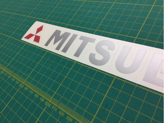 Zen Graphics - Mitsubishi L200 replacement rear Decal / Sticker