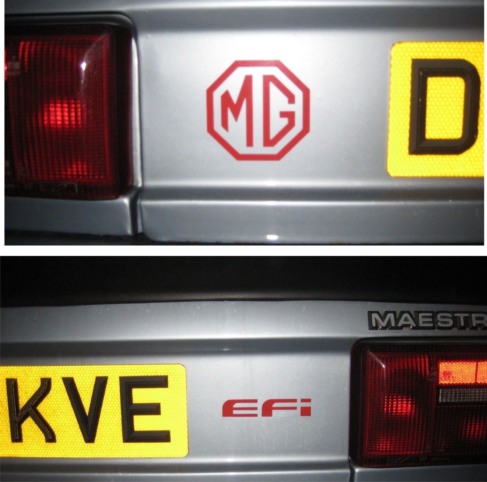 Zen Graphics - MG Maestro replacement rear and side Decals / Stickers