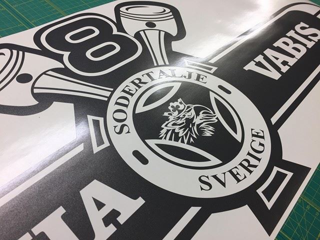 Zen Graphics - "Scania V8 Vabis" panel Decal / Sticker