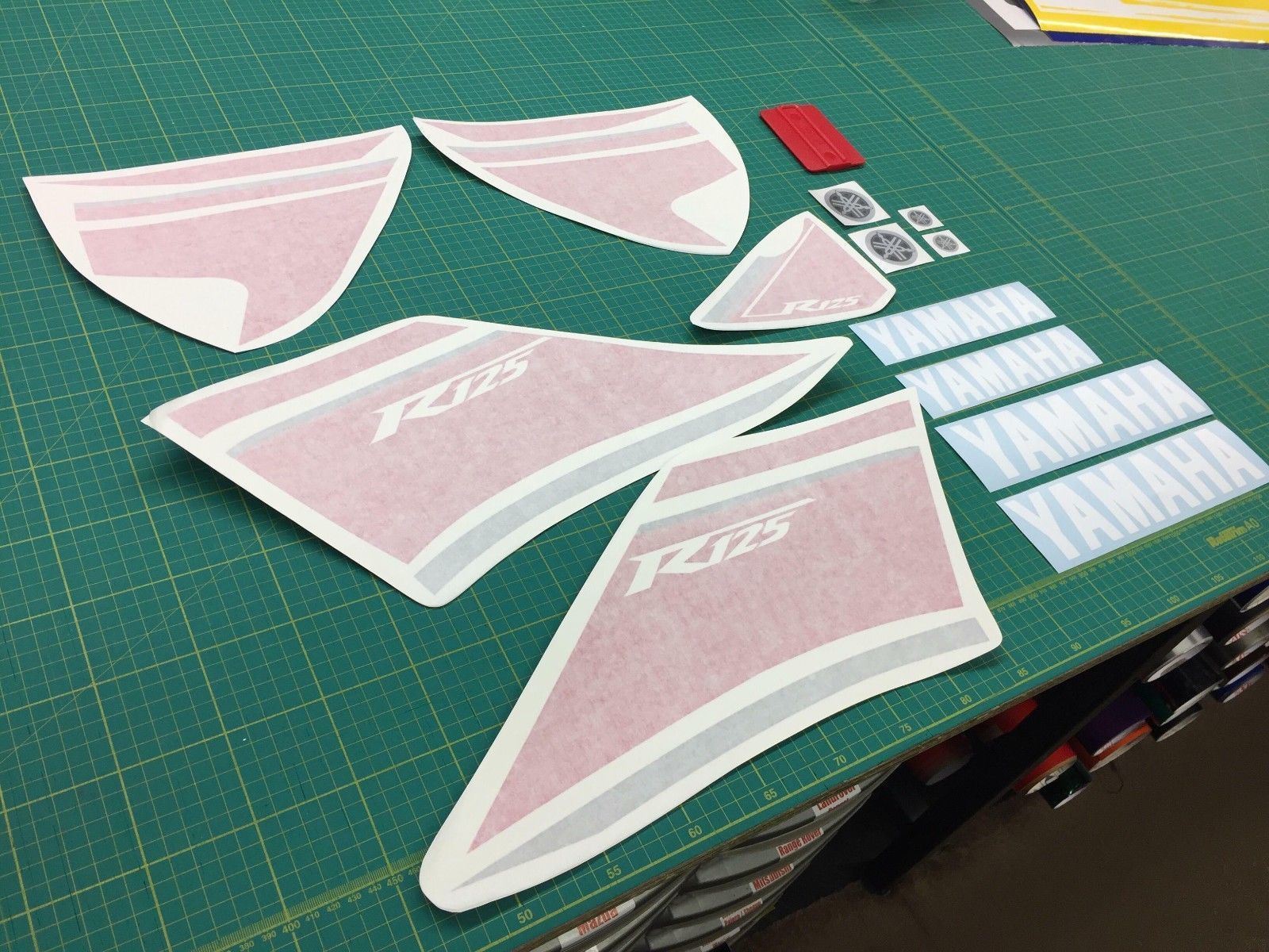 Zen Graphics - Yamaha YZF R125 replacement Decals / Stickers