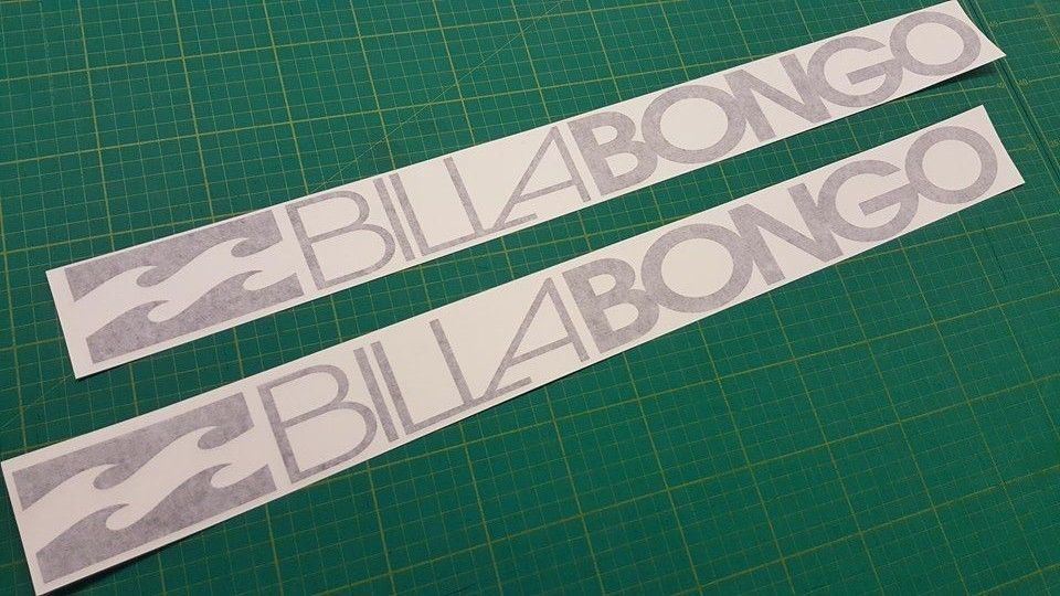 Zen Graphics - Mazda Bongo Friendee Billabongo 600mm Decals / Stickers