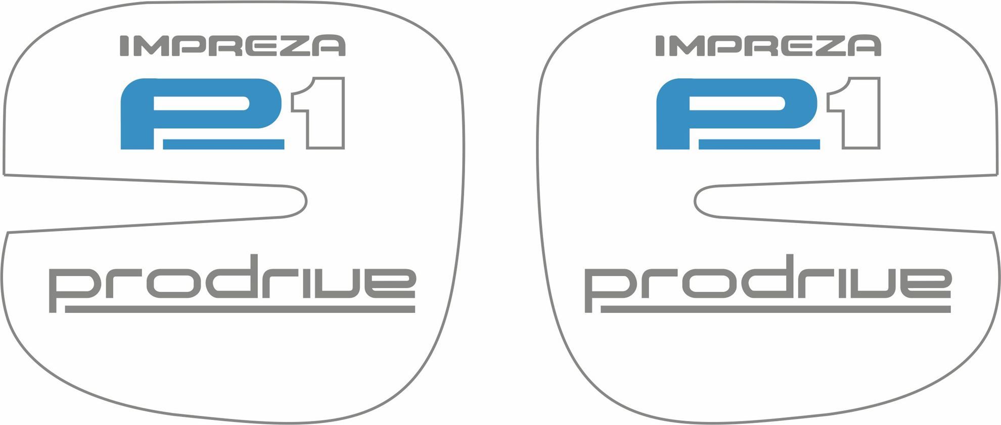 Zen Graphics - Impreza P1 fog cover Decals / Stickers