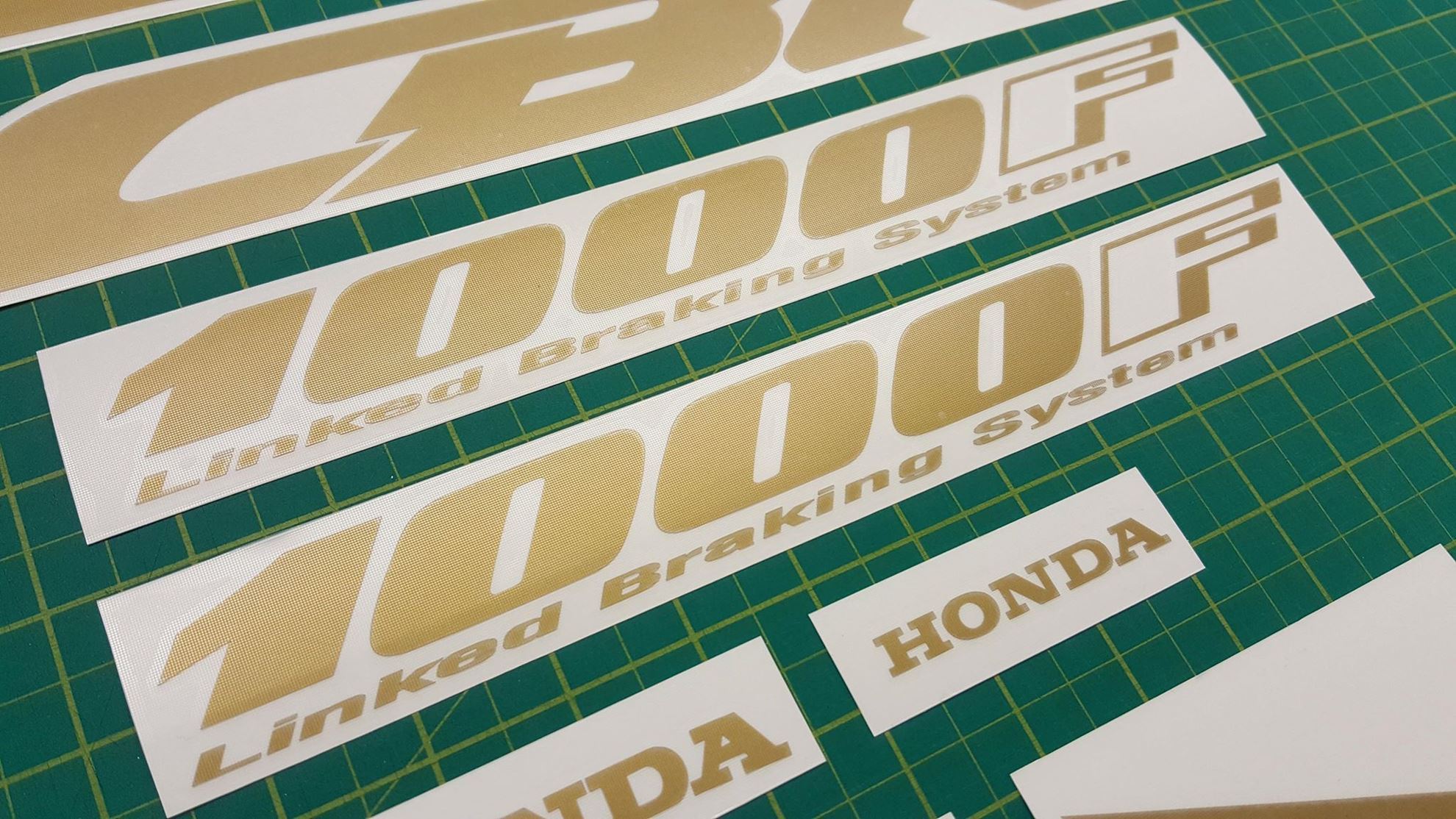 Zen Graphics - Honda CBR 1000F 1993 (Linked Braking System) Decals ...