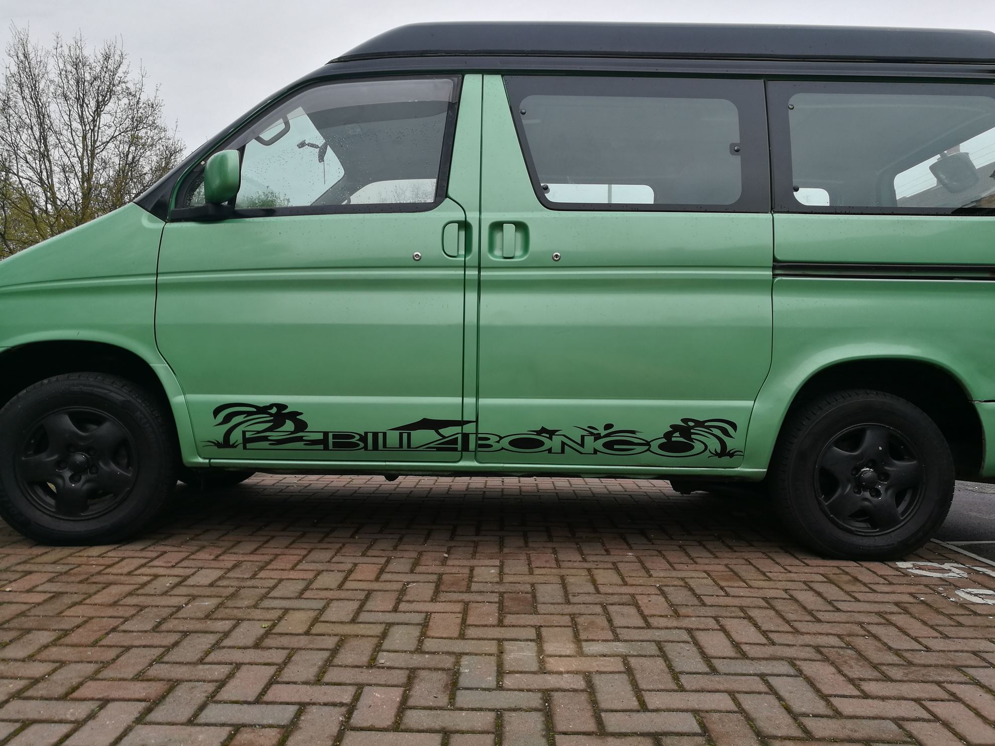 Zen Graphics - Mazda Friendee Bongo "Billabongo" full lower side Decals ...