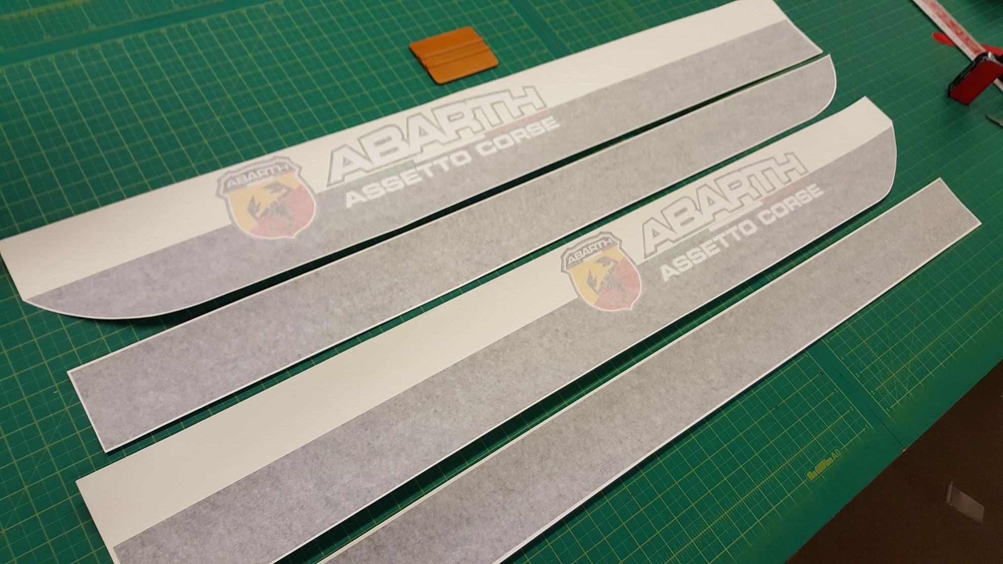 Zen Graphics - Fiat Stilo Abarth side Stripes / Stickers