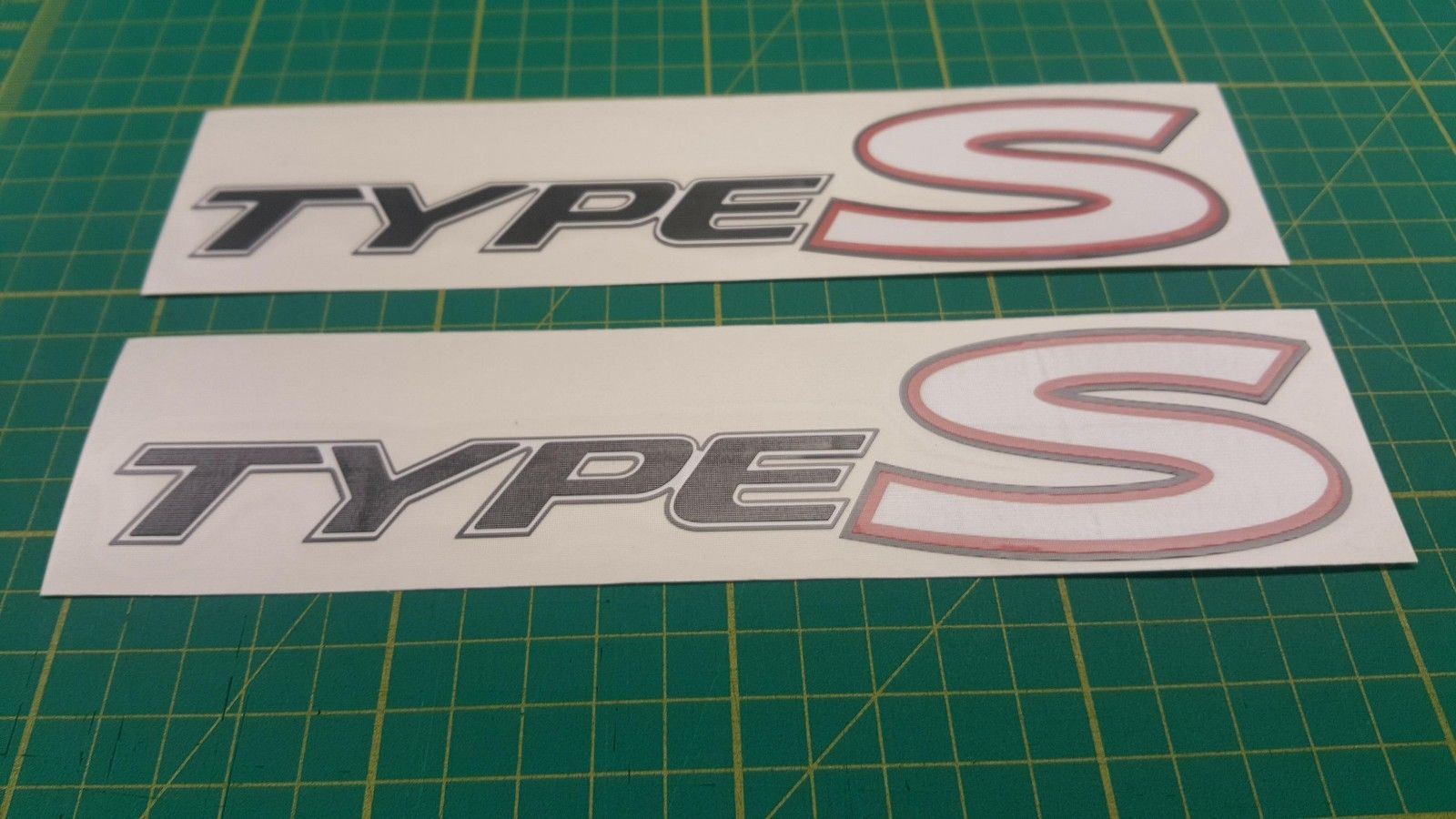 Zen Graphics - Honda Civic FN2 Type S GT replacement side Decals / Stickers