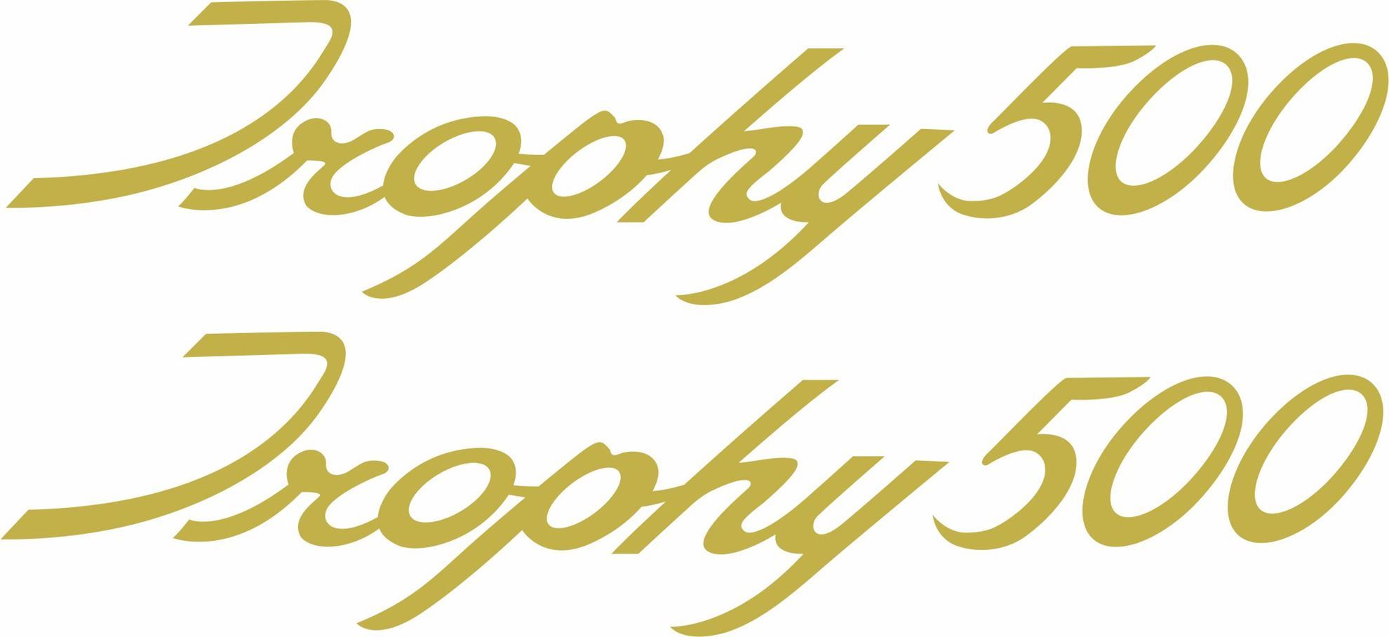 Zen Graphics - Triumph "Trophy 500" Decals / Stickers