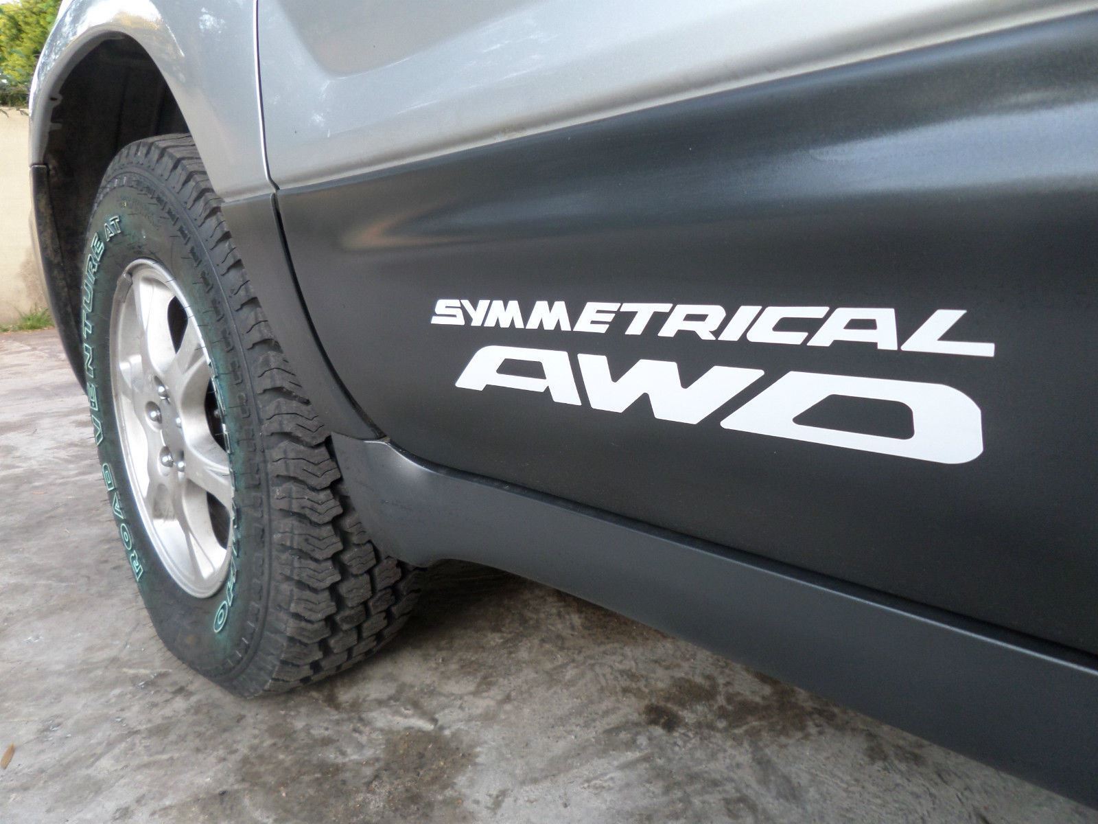 Zen Graphics - Forester Symetrical AWD replacement lower side Decals ...