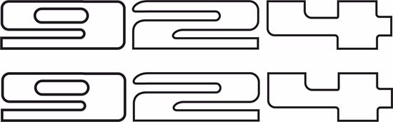Zen Graphics - Porsche "924" General panel Decals / Stickers