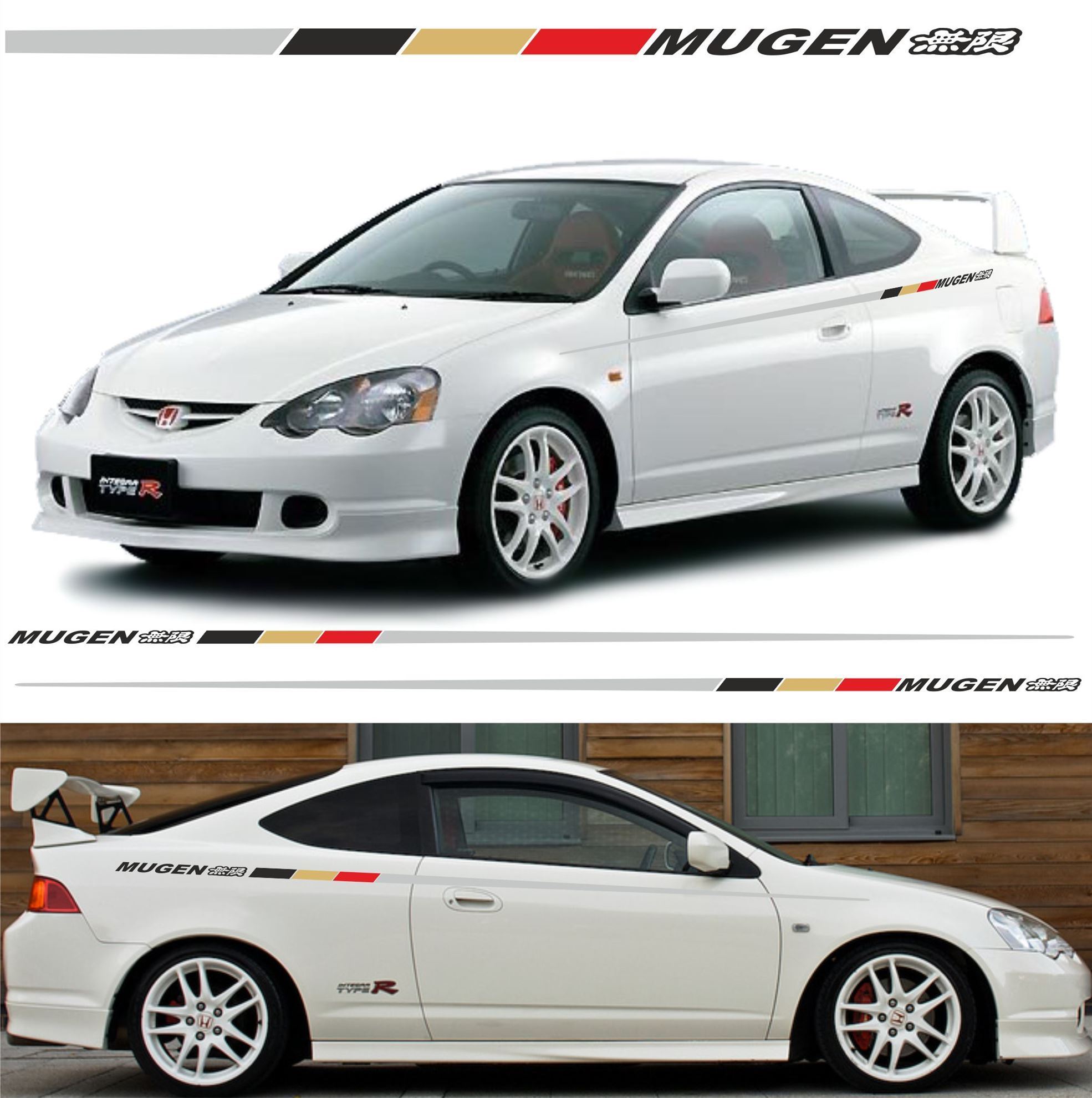 Zen Graphics - Side Stripes / Stickers for Integra Type R DC2 / DC5