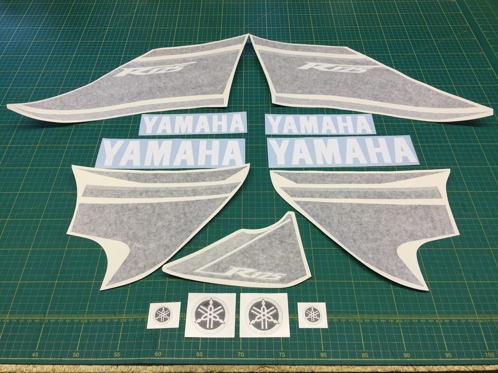 Zen Graphics - Yamaha YZF 125R 2008 Replacement Decals / Stickers