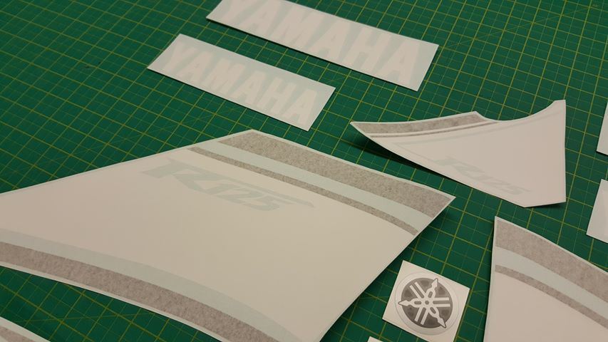 Zen Graphics - Yamaha YZF R125 Replacement Decals / Stickers