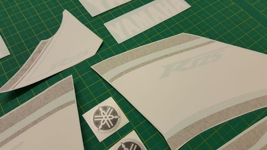 Zen Graphics - Yamaha YZF R125 Replacement Decals / Stickers