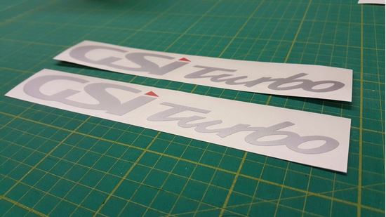 Zen Graphics - Vauxhall Zafira "GSi Turbo" Decals / stickers