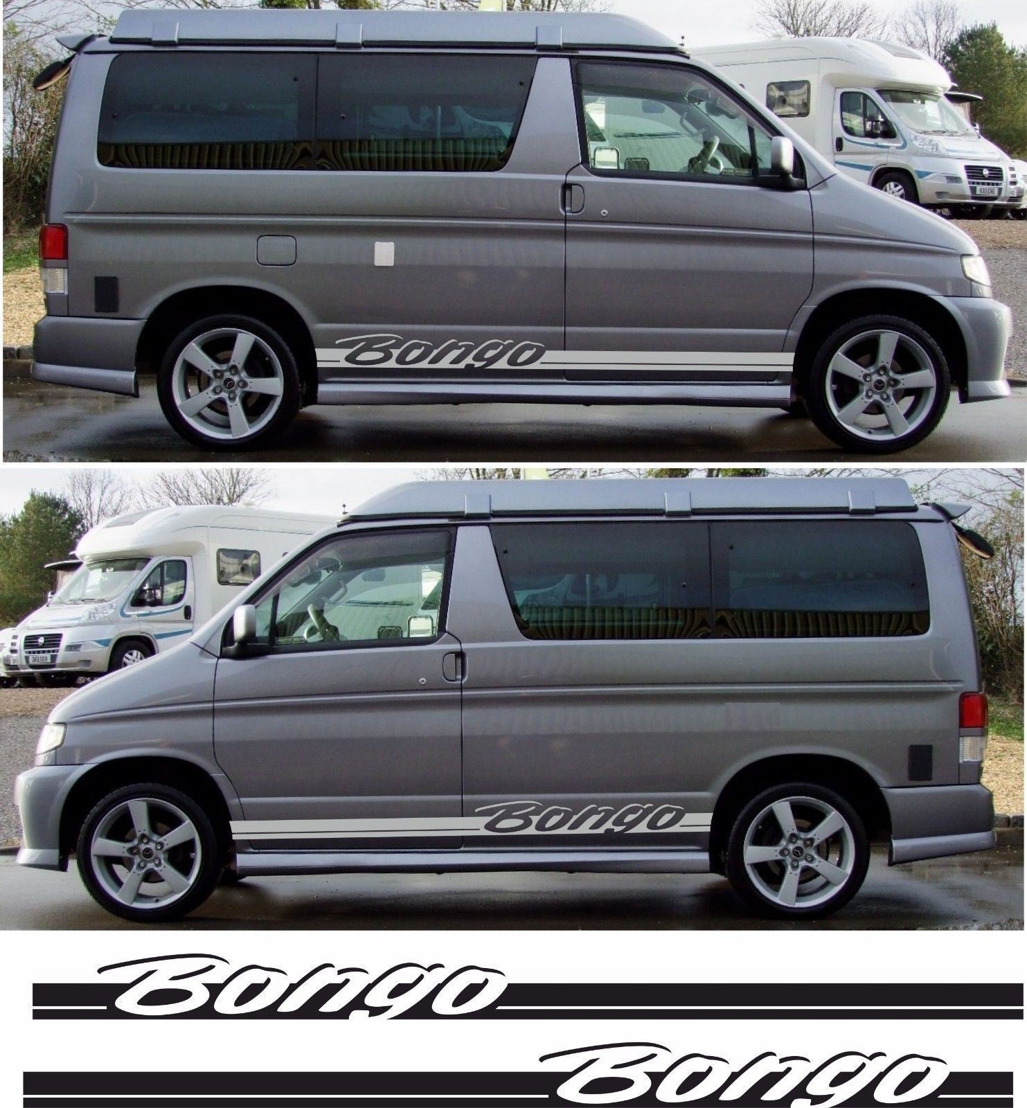 Zen Graphics - Mazda Friendee "Bongo" side stripes / Stickers