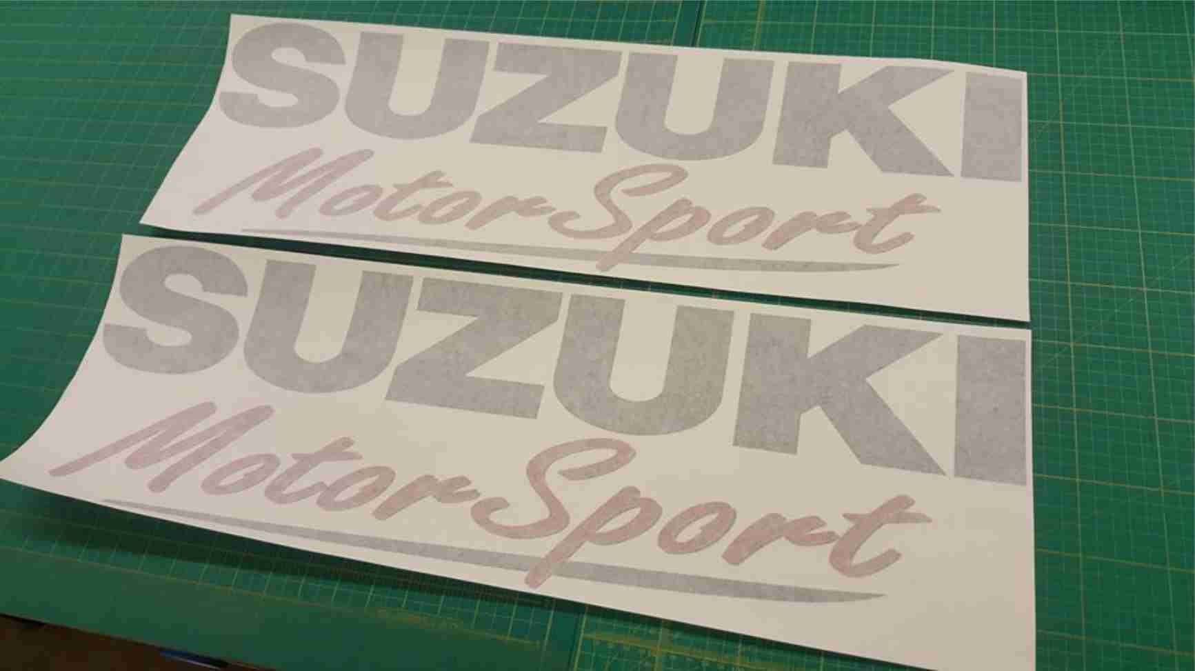 Zen Graphics - Suzuki Swift "Suzuki Motorsport" Side Decals / Stickers