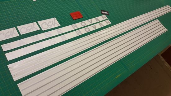 Zen Graphics - Range Rover Classic CSK Decals & Pin Stripes
