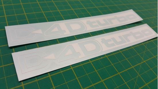 Zen Graphics - D4D Turbo side replacement Decals / Stickers