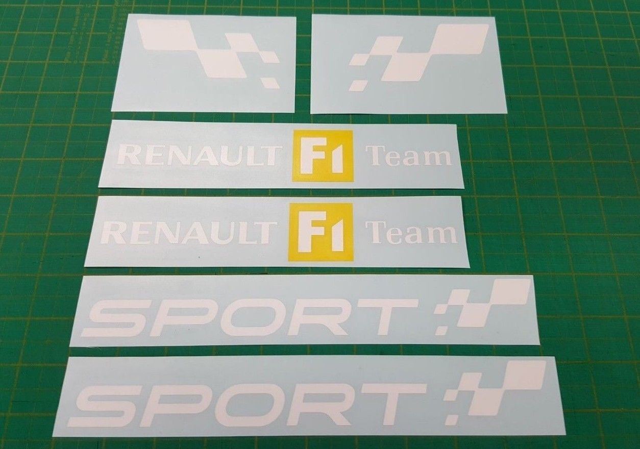Zen Graphics - Renault Sport F1 Team Decals / Stickers