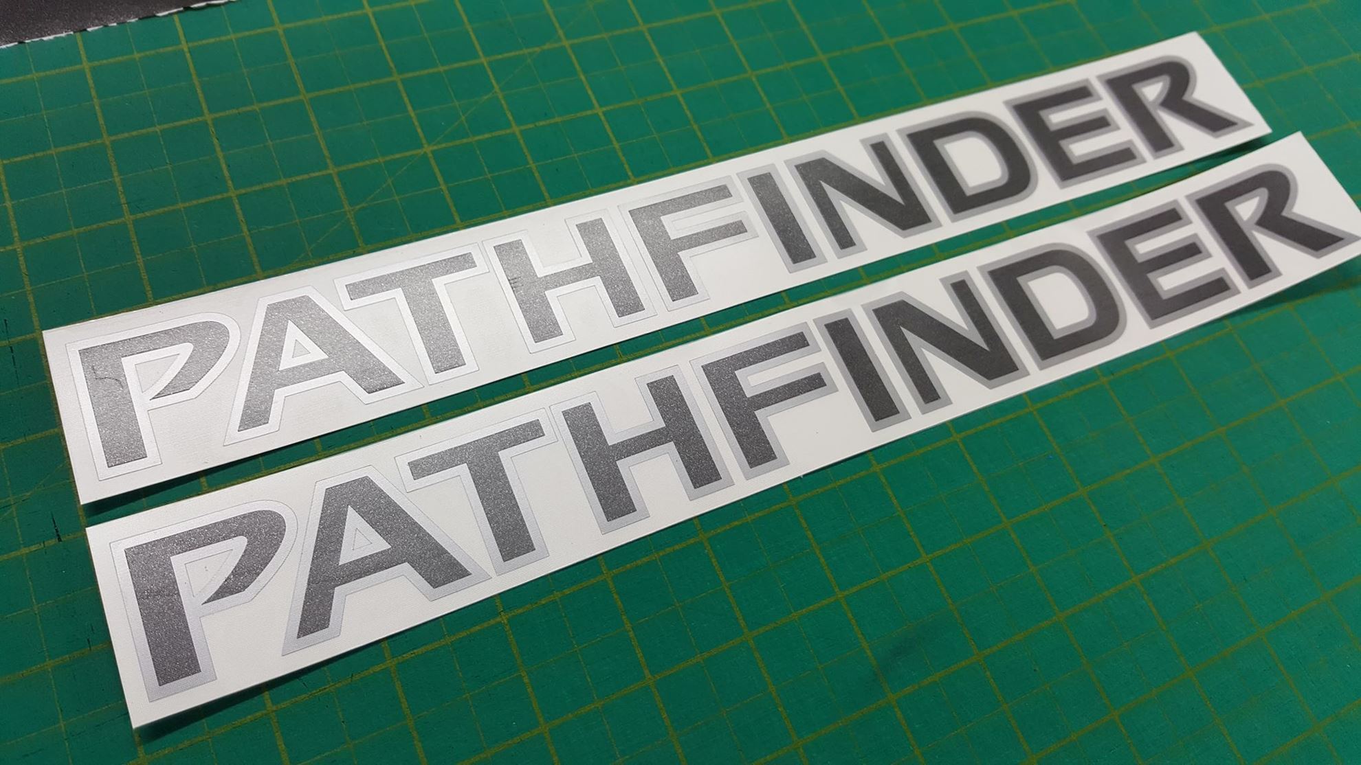 Zen Graphics - Nissan Pathfinder replacement Roof Bar Decals / Stickers